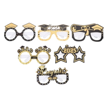 Ljia 2025 Plastic Glasses New Years Eve Glasses Graduation 2025 Class ...