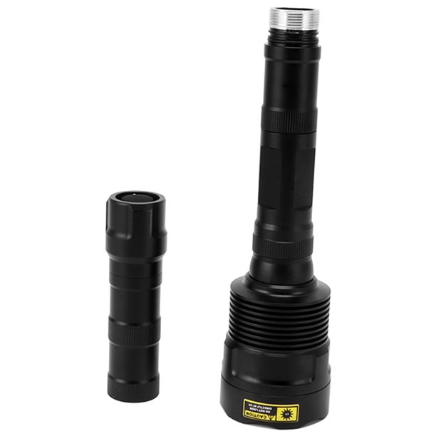 365nm UV Flashlight High Power Black Filter Handheld Ultraviolet Light ...