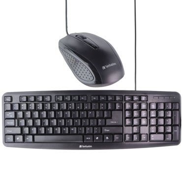 Logitech MK120 Wired Desktop Set, Keyboard/Mouse, USB, Black - Walmart.com