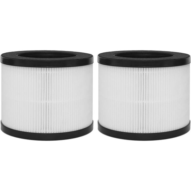 2-Pack H13 True HEPA Filter Replacement, Compatible with Air Purifier ...