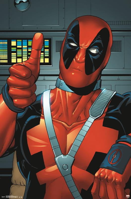 Marvel Comics - Deadpool - Thumbs Up Wall Poster, 22.375" x 34 ...