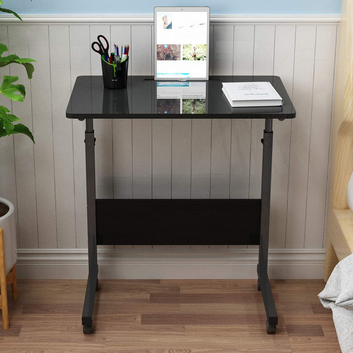 SOGES Adjustable Movable Laptop Computer Desk for Bed Sofa Small Space ...