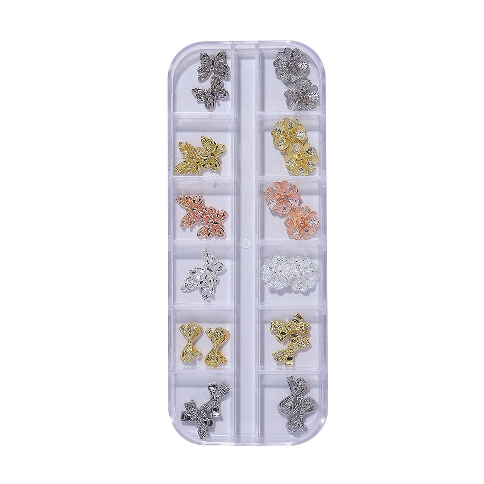 Hesroicy Nail Art Decor Mixed Styles Three-dimensional Shining ...