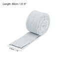 Uxcell 1 Pair Elastic Cuffs Ribbed Trims, 31.5" x 1.4" Cotton Knit Rib ...