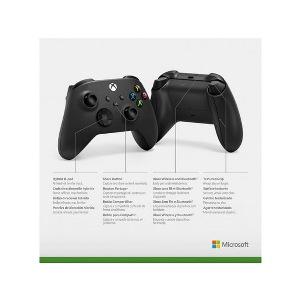 Microsoft Xbox Wireless Controller - Carbon Black - Great Gifts Club
