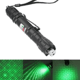 Rechargeable Green Laser Pointer Pen 532nm Visible Beam W/ Star Beam ...