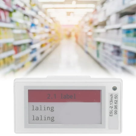 QIILU Electronic Display Label Module,2.1in TFT Screen Electronic Shelf ...