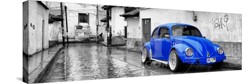 ?Viva Mexico Panoramic Collection Royal Blue VW Beetle Car in San ...