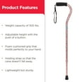 Equate Mobility Adult Offset Handle Cane, Polka Dot HSA/FSA Eligible ...