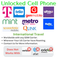 N10 Basic Unlocked Cell Phone for T-Mobile, Mint Mobile, Q-Link ...