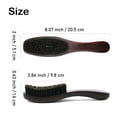 MuzooyBeauty Bristles Wave Brush, Boar Bristle Wave Hair Brush for ...