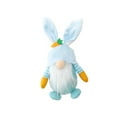 Fiaya Women Easter Bunny Gnomes Plush Doll, 1 pc Spring Dwarf Elf with ...