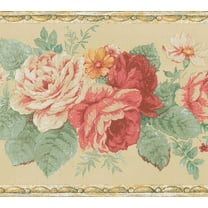 Brewster Vicky White Victorian Floral Border - Walmart.com