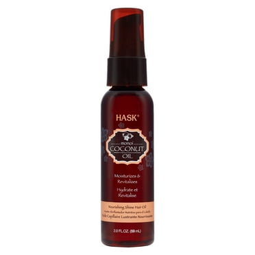 Hask Monoi Coconut Oil Nourishing Shine Oil Vial, 8 Oz - Walmart.com