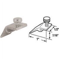 5/16 in. Storm Door Panel Clips with Screws, Mill Finish (8-pack ...