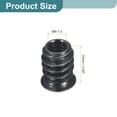 BDKWID-20Pcs Threaded Inserts, M6-1x15 Zinc Plated Carbon Steel Hex ...