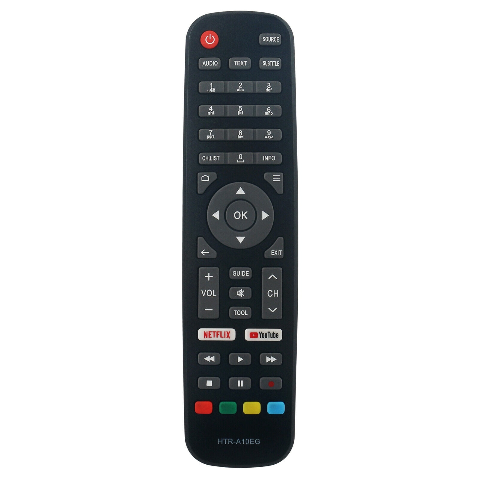 HTR-A10EG Remote Control Replace for Haier LED LCD TV Smart HDTV ...