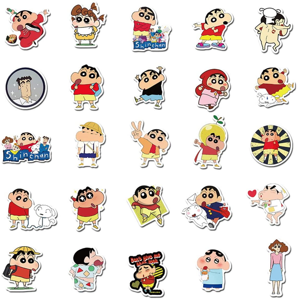 Paper & Party Supplies Original Crayon Shin-chan stickers set Paper ...