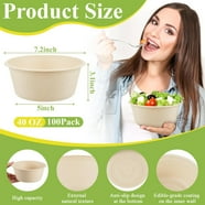 Chinet Fiber Bowls, Durable Disposable Biodegradable Bowls, Made from ...