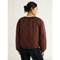 Free Assembly Women's Quilted Parachute Jacket, XS-XXL - Walmart.com