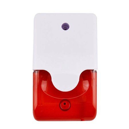 SHTKUYING High/low water level detection, 110dB red strobe alarm, water ...