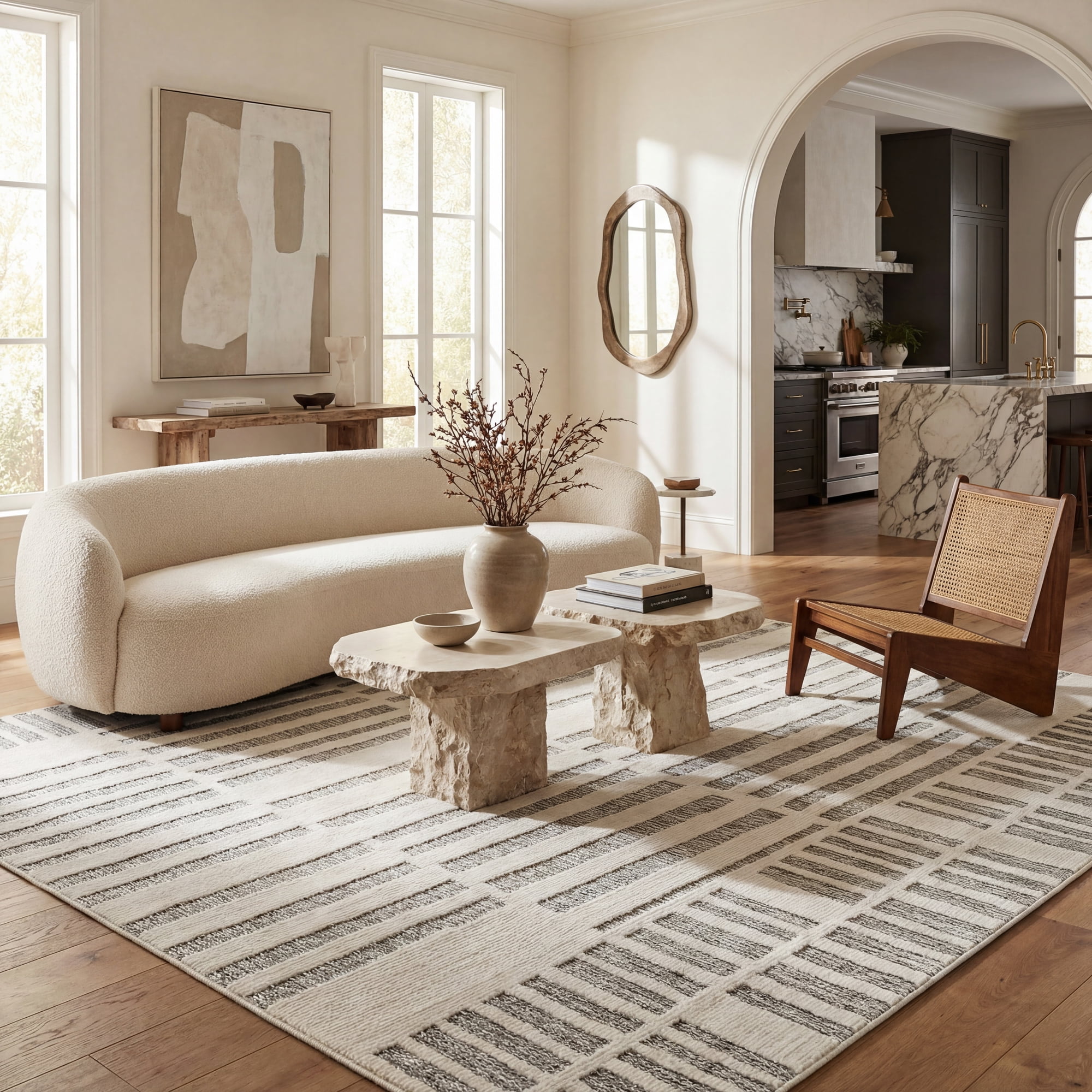 Click here for Rug Branch Maise Abstract Indoor Outdoor Area Rug... prices