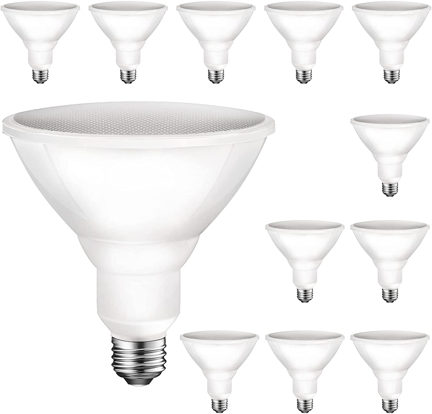 ENERGETIC LED Flood Light Bulbs, 1250 Lumens, Waterproof, 13.5w 100w ...