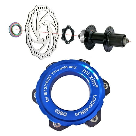 Thru Axle Hub Convert Refit Washer Adapter, 6- Disc Brake Adapter, Disc ...
