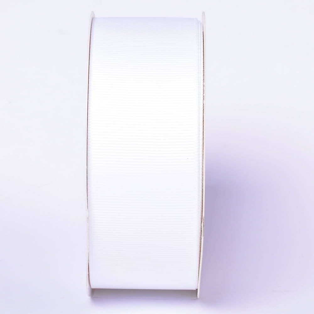 Yama Ribbon 1.5" White Grosgrain Mega Ribbon, 1 Each - Walmart.com ...