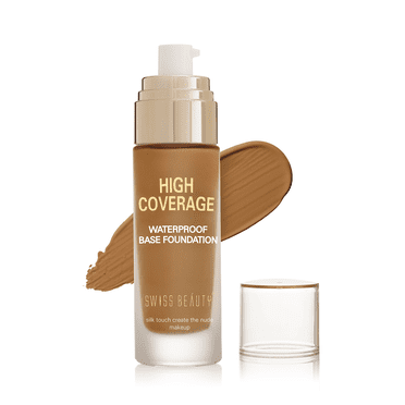 SWISS BEAUTY High Performance Foundation | Water-Resistant | Medium to ...