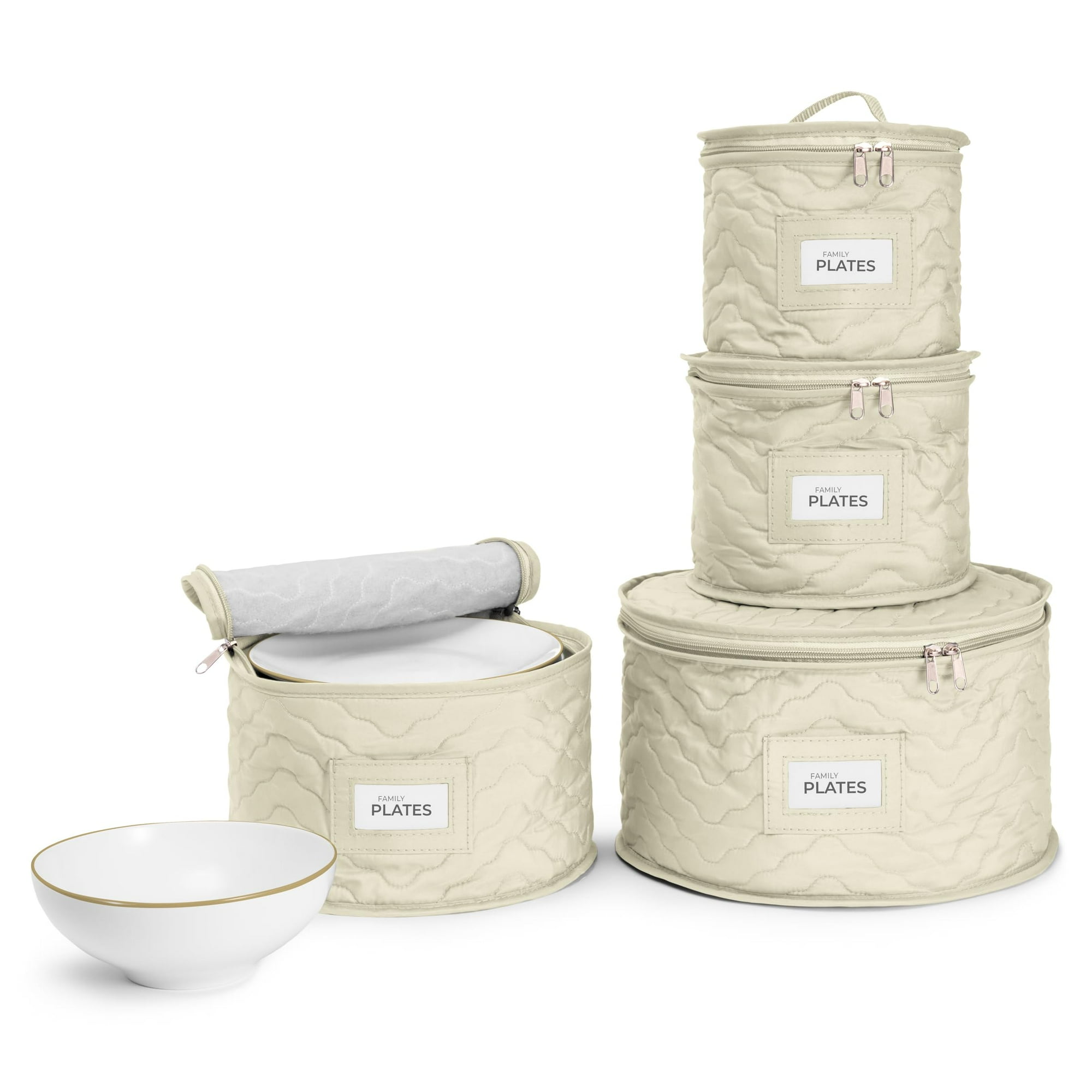 Click here for Sorbus China Storage Containers - Quilted Dish Sto... prices