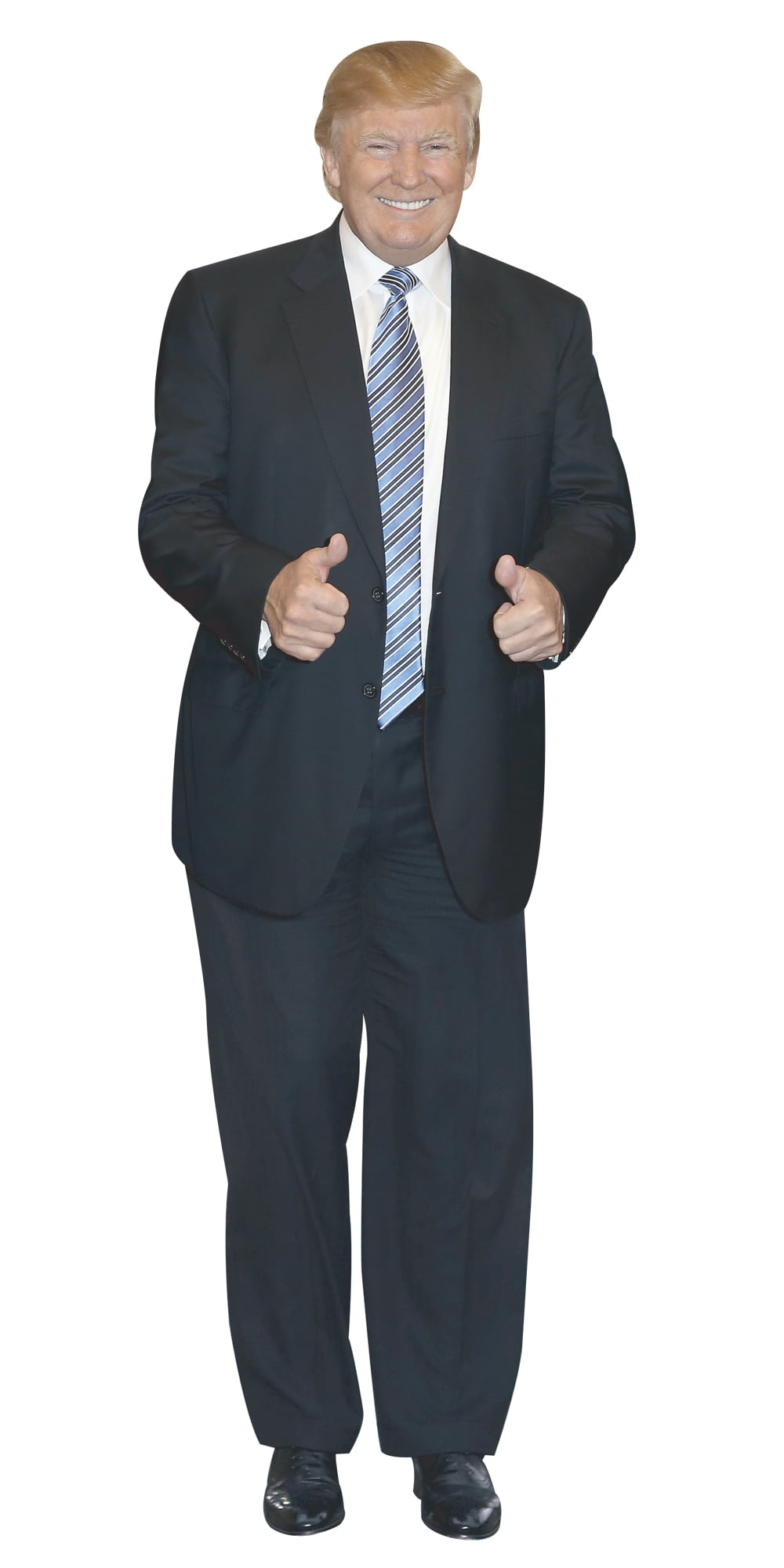 Donald Trump Blue Tie Life Size Cardboard Cutout Standup 6ft donald-trump-blue-tie-life-size-cardboard-cutout-standup-6ft
