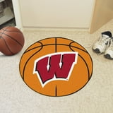 Wisconsin Basketball Mat 27" diameter - Walmart.com