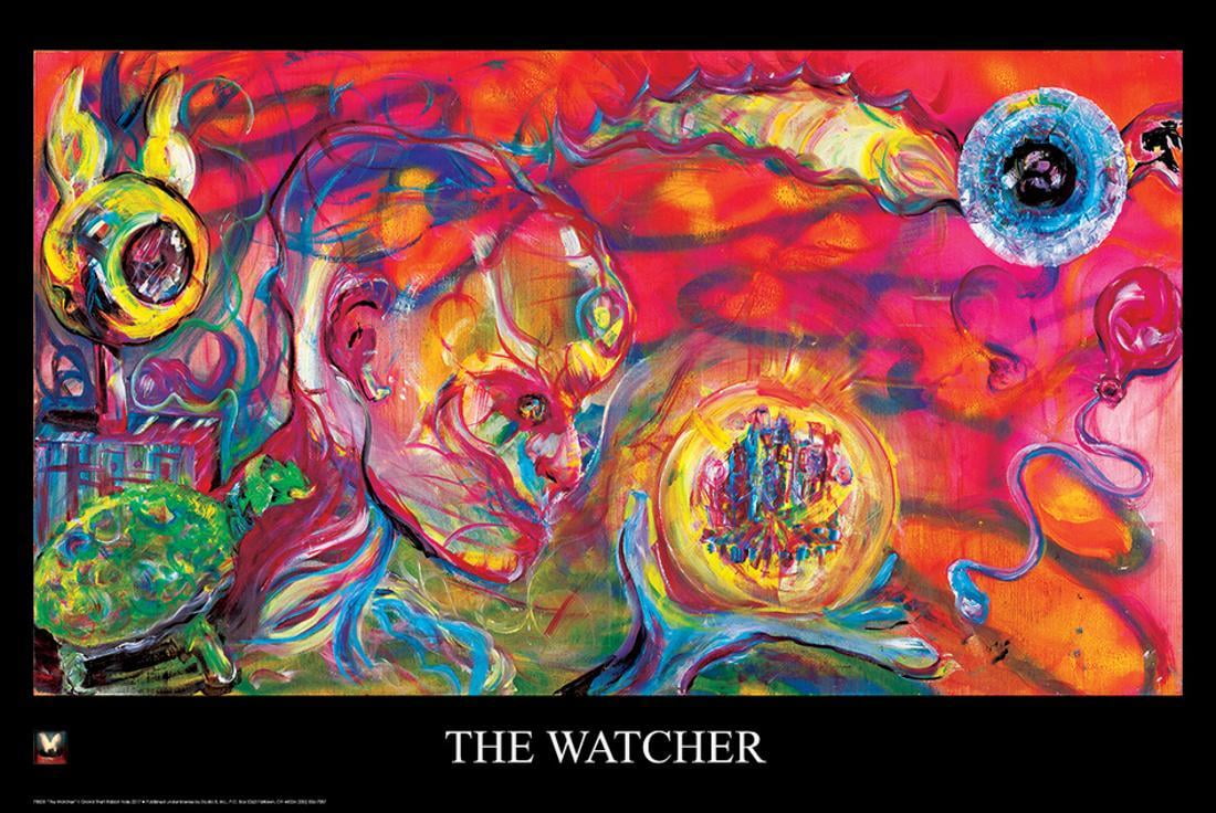The Watcher Poster By Grand Theft Rabbit Hole - 36x24 - Walmart.com
