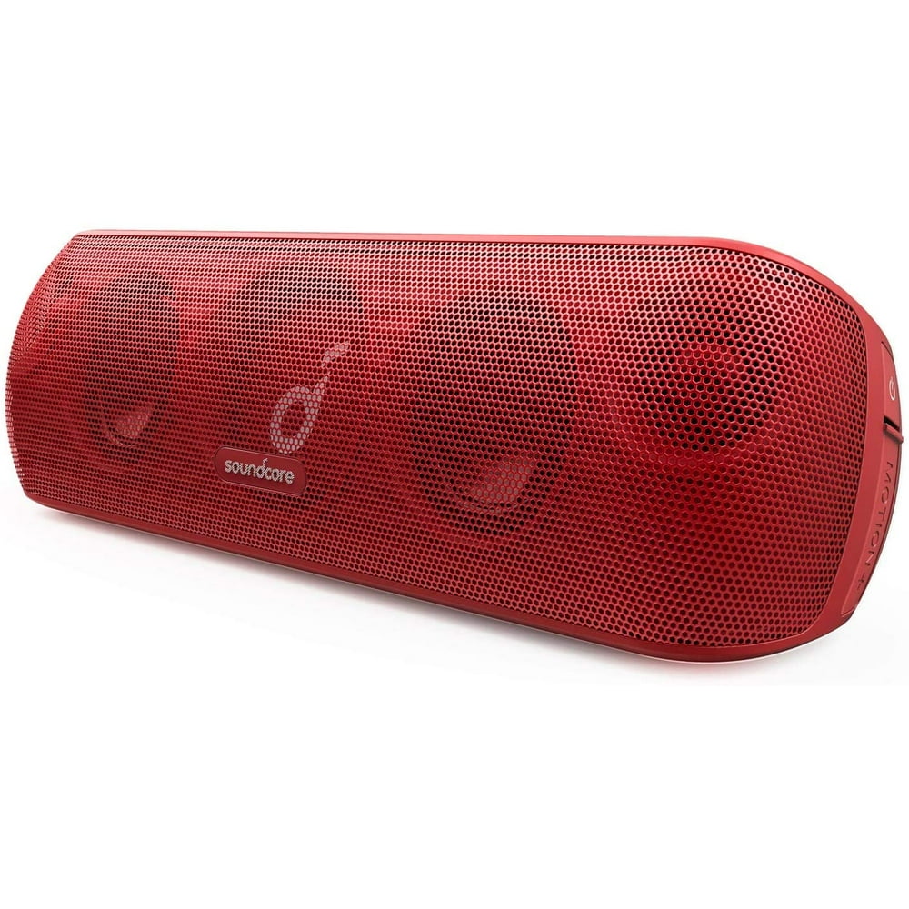 Soundcore Portable Bluetooth Speaker, Red, A3116 - Walmart.com ...