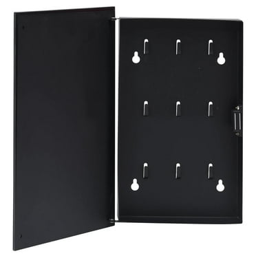 64 Keys adjustable Key Lock Box Black - Walmart.com