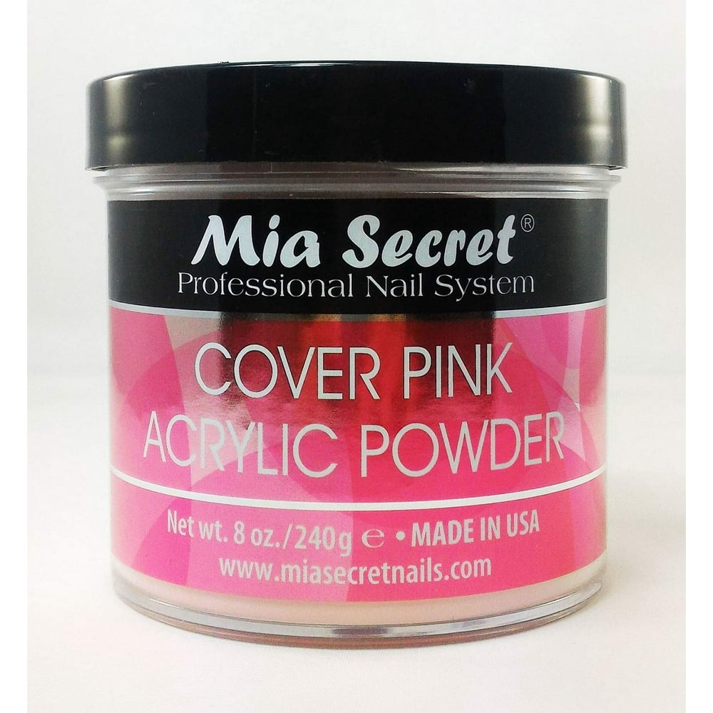 Mia Secret Professional Nail System Acrylic Powder Cover Pink 8 Oz