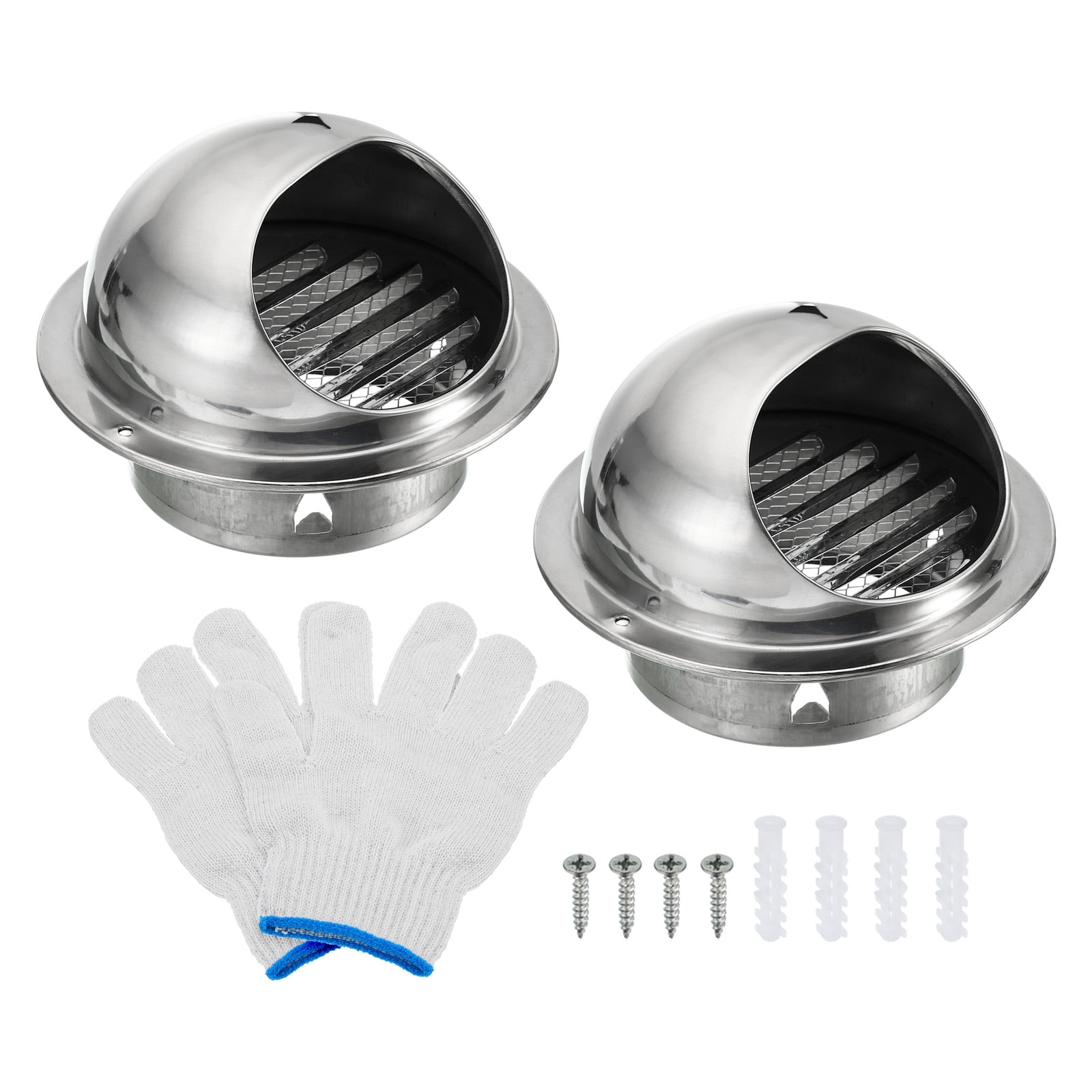 Click here for Unique Bargains 4 Round Soffit Air Vents  2 Set St... prices