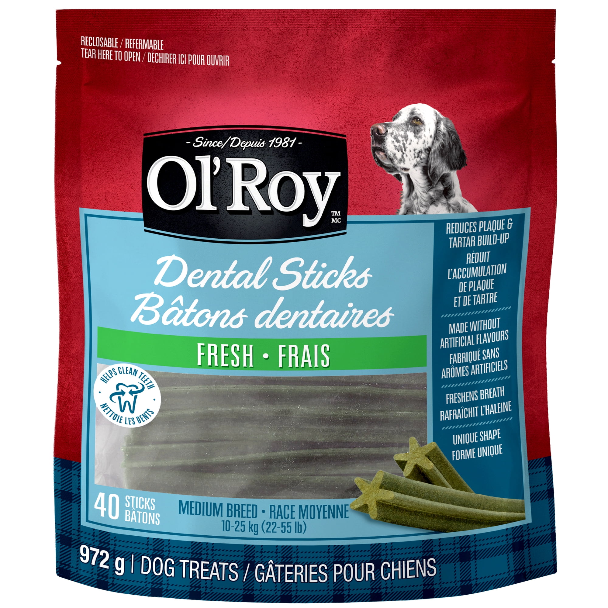 Click here for Olroy Ol Roy Fresh Dental Sticks For Medium Size D... prices
