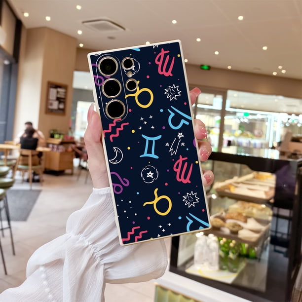 Manténgase a la moda y protegido con esta moderna funda de goma TPU con ...