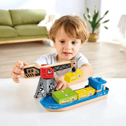 Click here for Hape Cargo Ship And Crane prices