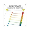 Cardinal Traditional OneStep Index System, 8-Tab, 1-8, Letter ...
