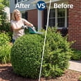 2 in 1 Handheld 7.2V Electric Grass Trimmer Hedge Shears/Grass Cutter ...