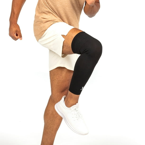 Nufabrx Pain Relieving Lower Leg Compression Sleeve for Men and Women ...