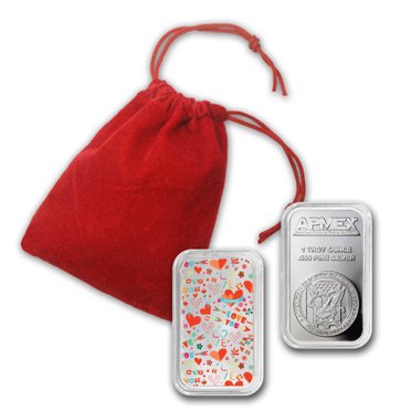 APMEX 1 oz Silver Bullion Mini Brick - Walmart.com