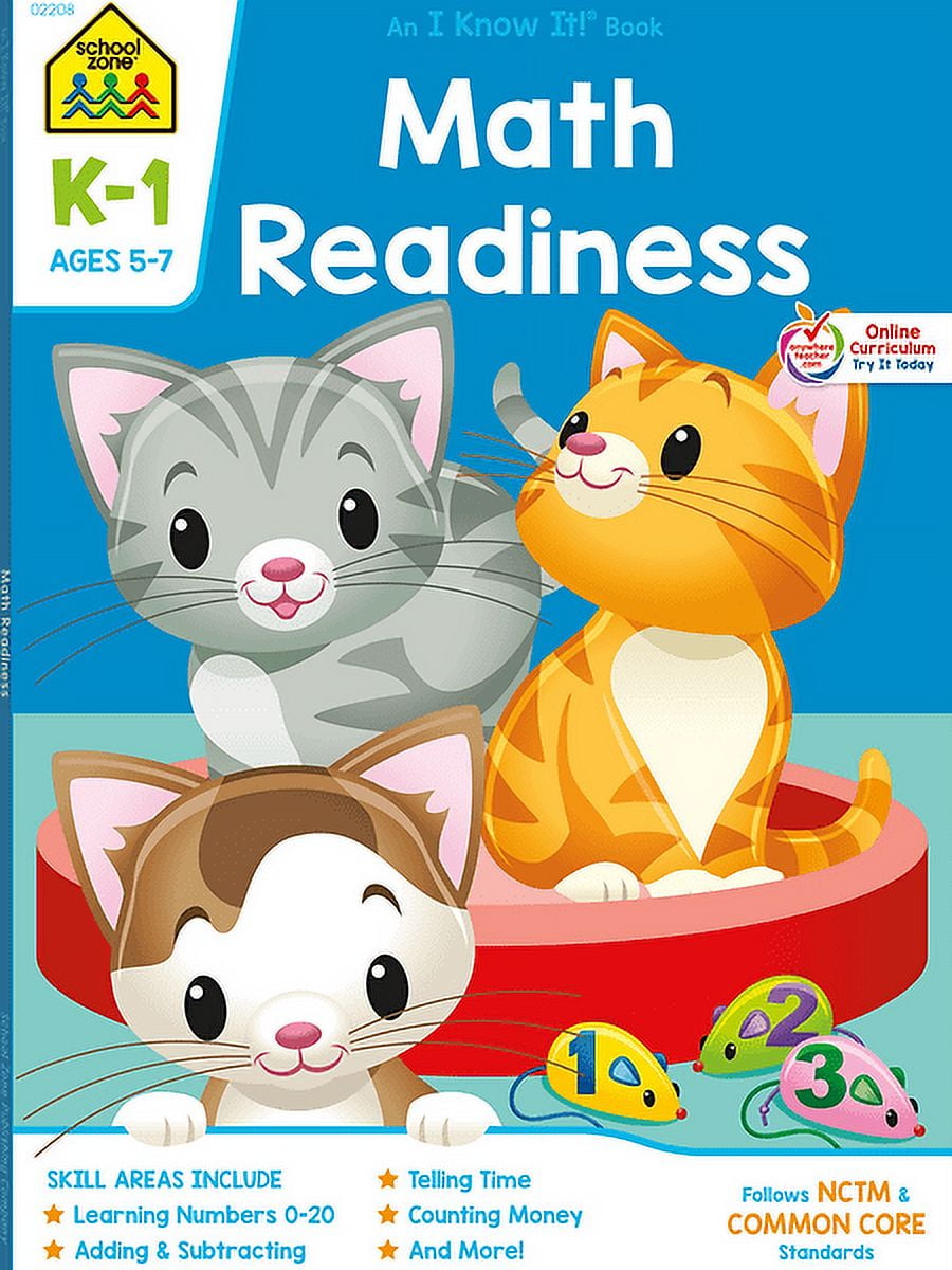 Math Readiness K-1 Ages 5-7 | Walmart en línea