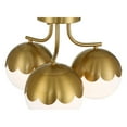 360 Lighting Camila 16" Mid Century Modern Semi Flush-Mount Ceiling ...