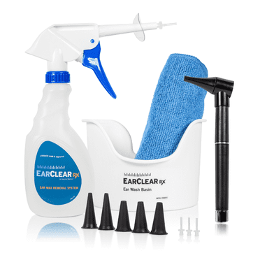 Doctor Easy Elephant Ear Washer Bottle System with Cleaning Tips ...