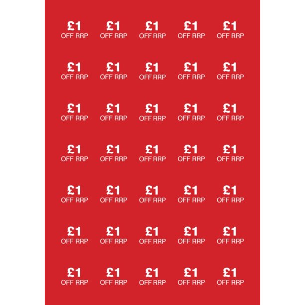 1 POUND OFF STICKERS X 35 - Walmart.com - Walmart.com