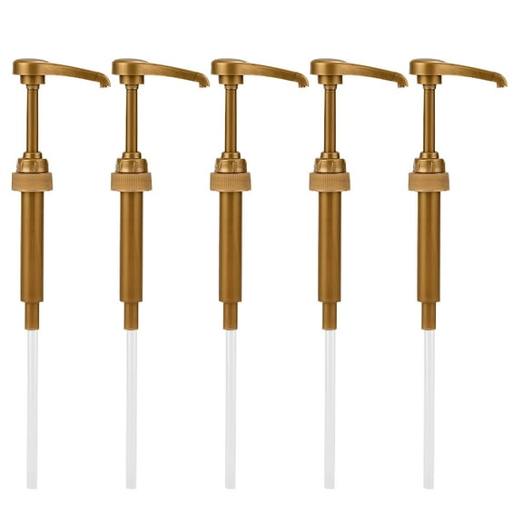 ACDANC 3Pcs Accurate Dosing Syrup Pump,Easy Hand-Press Coffee Syrup ...